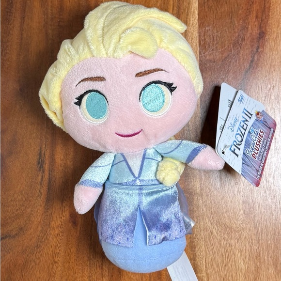 Disney | Toys | Disney Funko Frozen Ii Elsa Plushie With Blue And ...